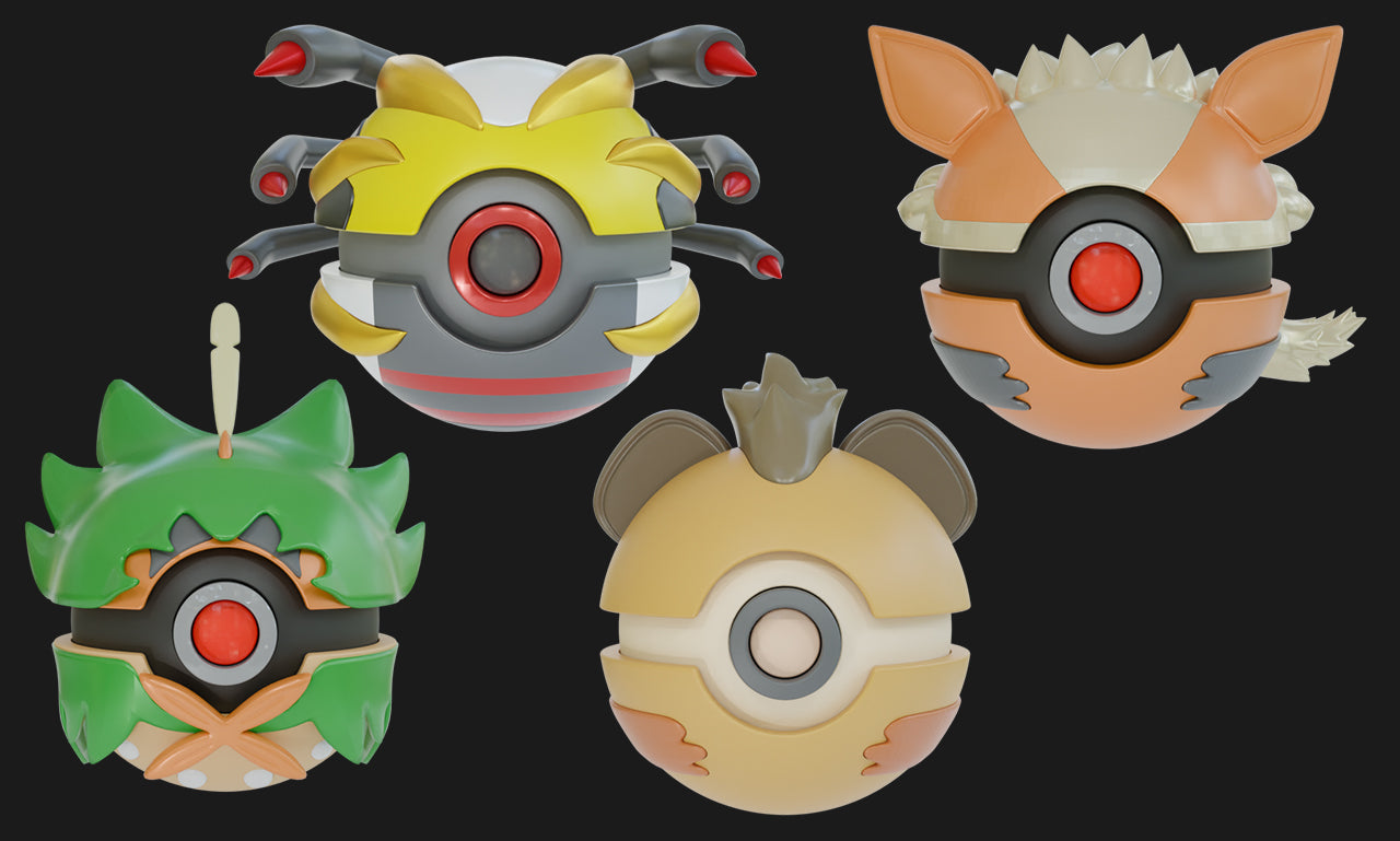 Custom Pokeball Design – 3DbyDee