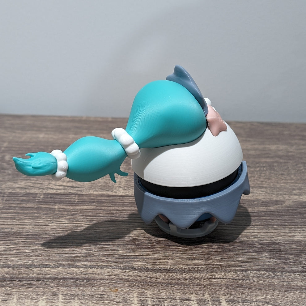 Primarina Poke Ball | 3D Printed Display Ball – 3DbyDee