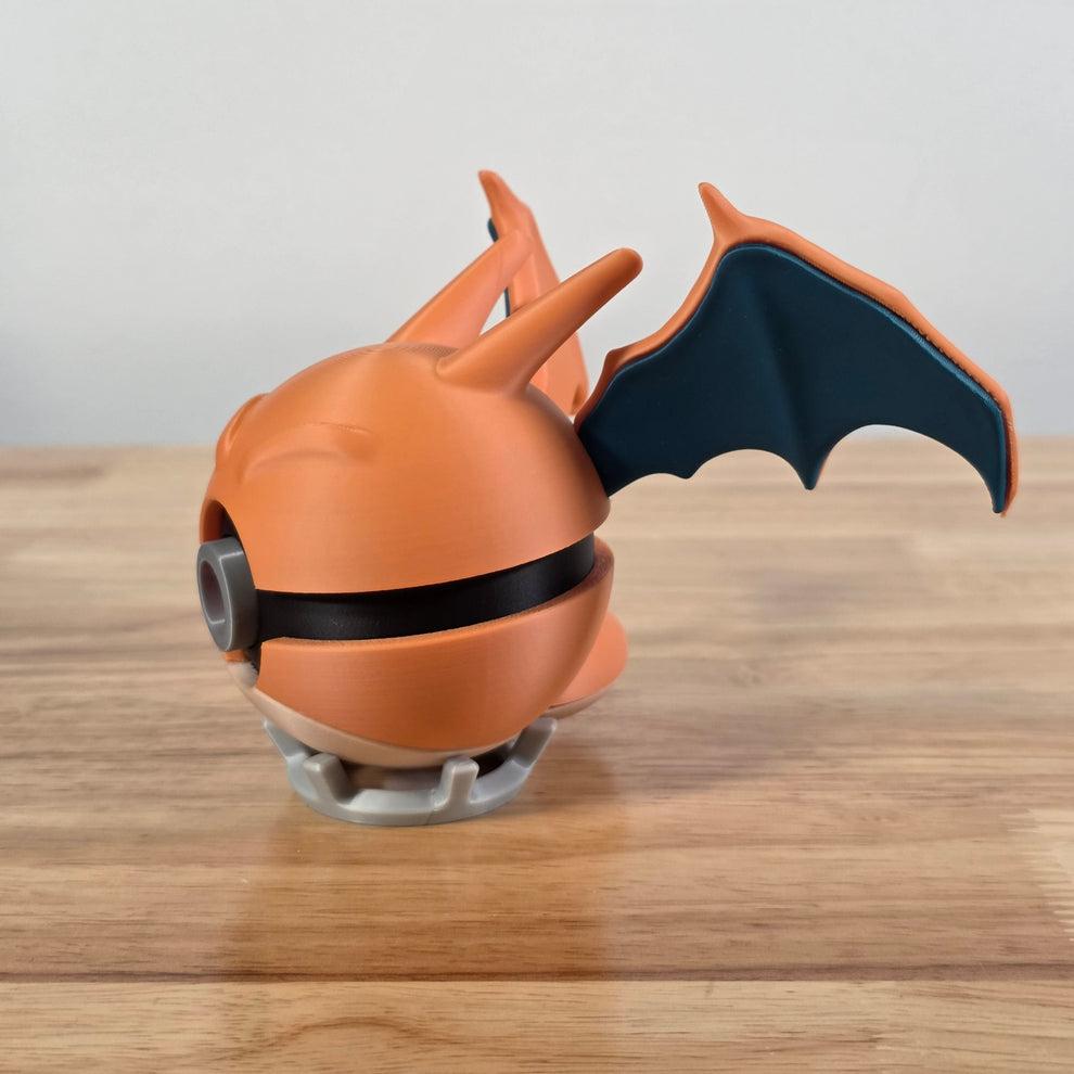 Charizard Poke Ball | 3D Printed Display Ball – 3DbyDee