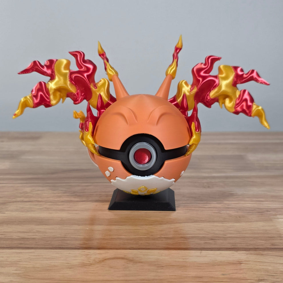 Charizard (Gmax) Poke Ball | 3D Printed Display Ball – 3DbyDee