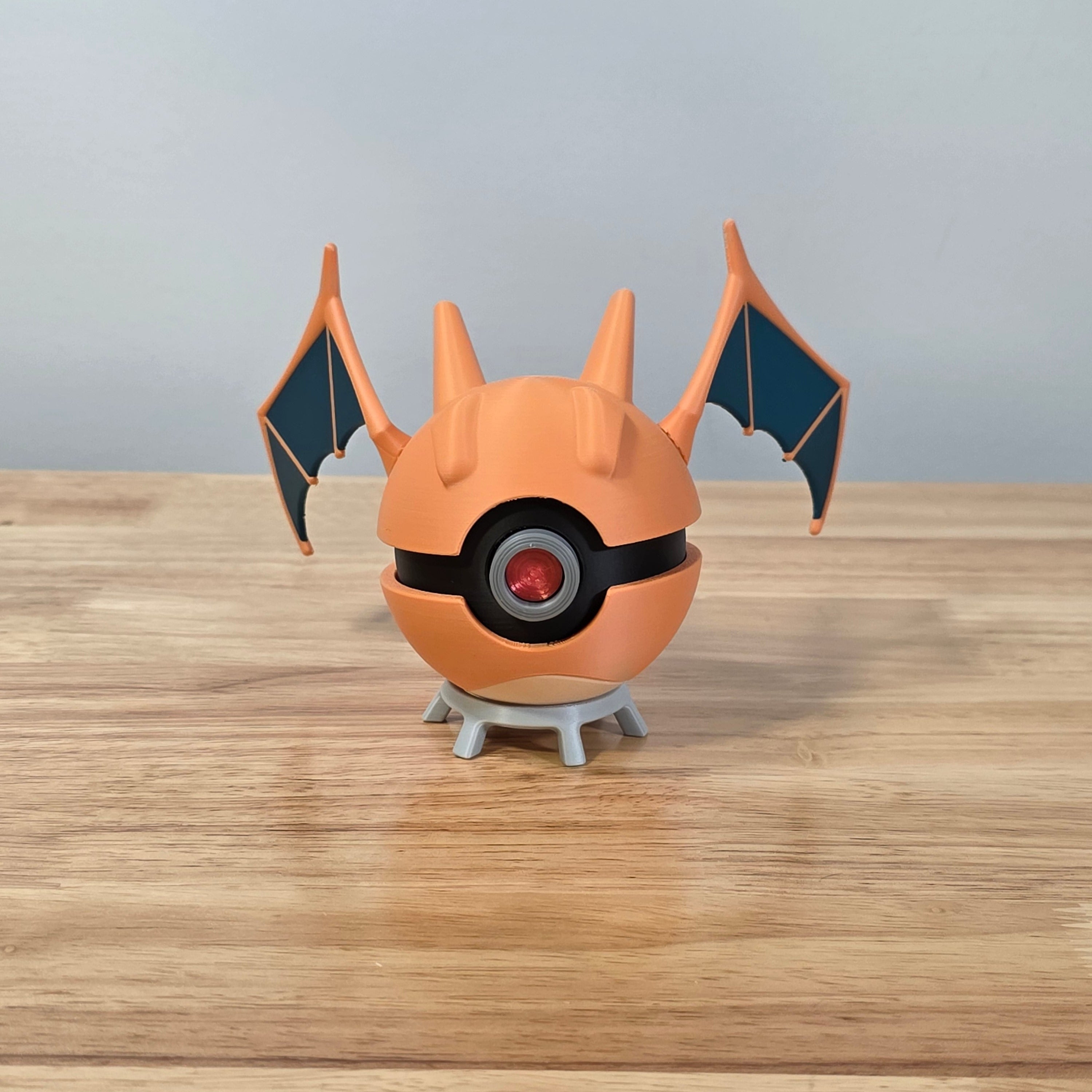 Charizard Themed Pokeball – 3DbyDee