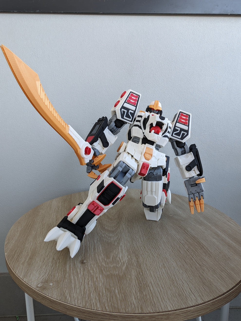 King Tiger (Tiger Zord) Articulated - 3D Print – 3DbyDee