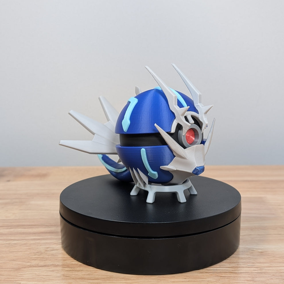 Dialga Poke Ball | 3D Printed Display Ball – 3DbyDee