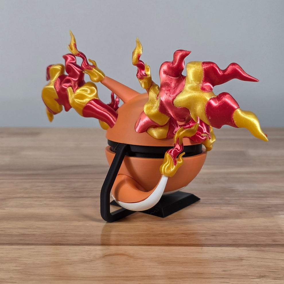 Charizard (Gmax) Poke Ball | 3D Printed Display Ball – 3DbyDee