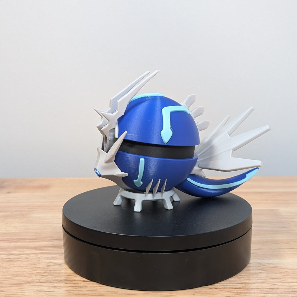 Dialga Poke Ball | 3D Printed Display Ball – 3DbyDee