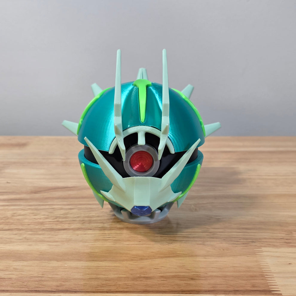 Dialga Poke Ball | 3D Printed Display Ball – 3DbyDee