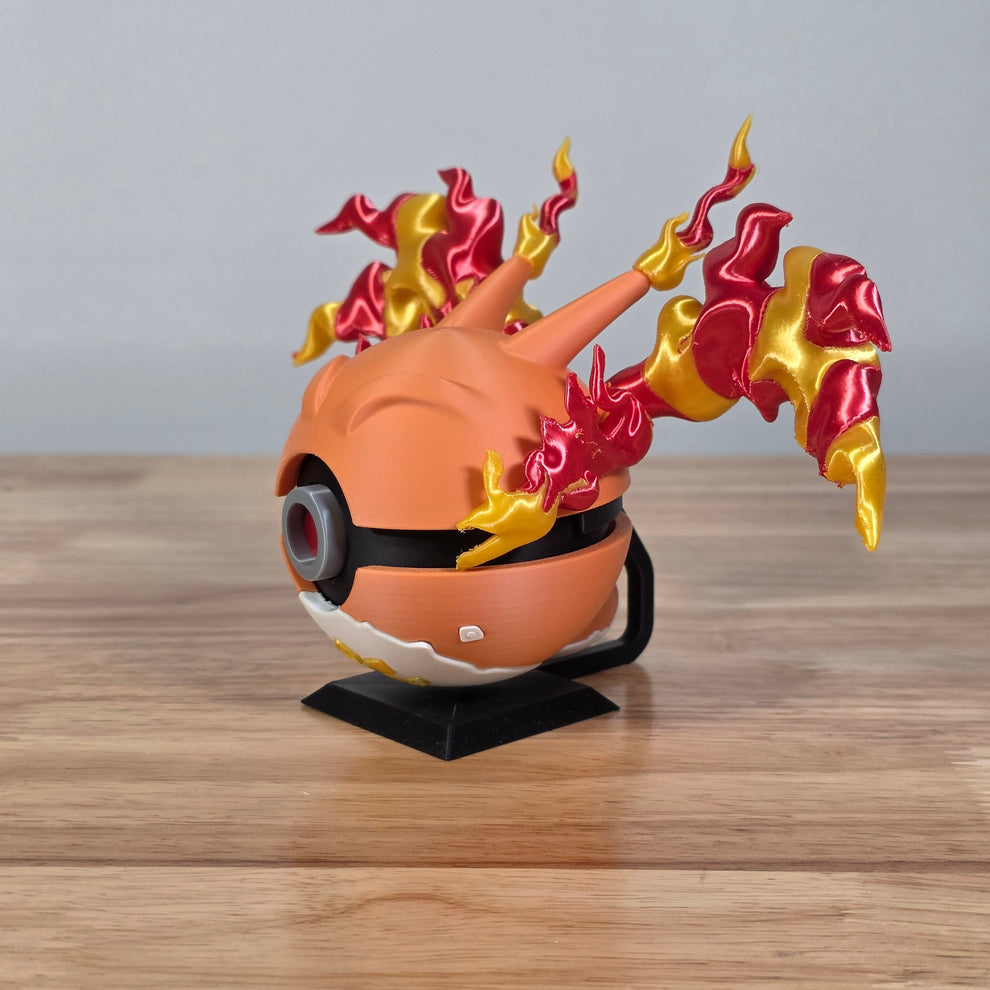 Charizard (Gmax) Poke Ball | 3D Printed Display Ball – 3DbyDee